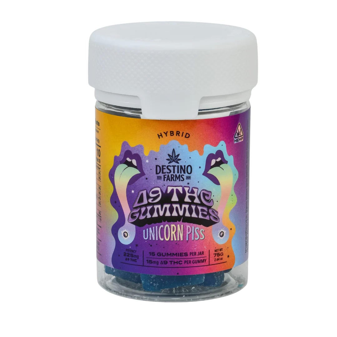 Destino Farms D9 15ct Gummies - Hybrid Unicorn Piss | LIFTOFF