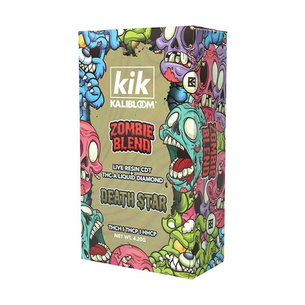 Death Star - KIK THC Vape - Zombie Blend 4.2ml ( INDICA ) | LIFTOFF